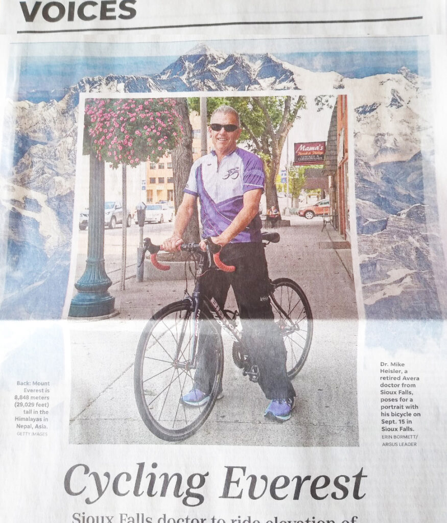 Mike Heisler's Everest Ride - Home